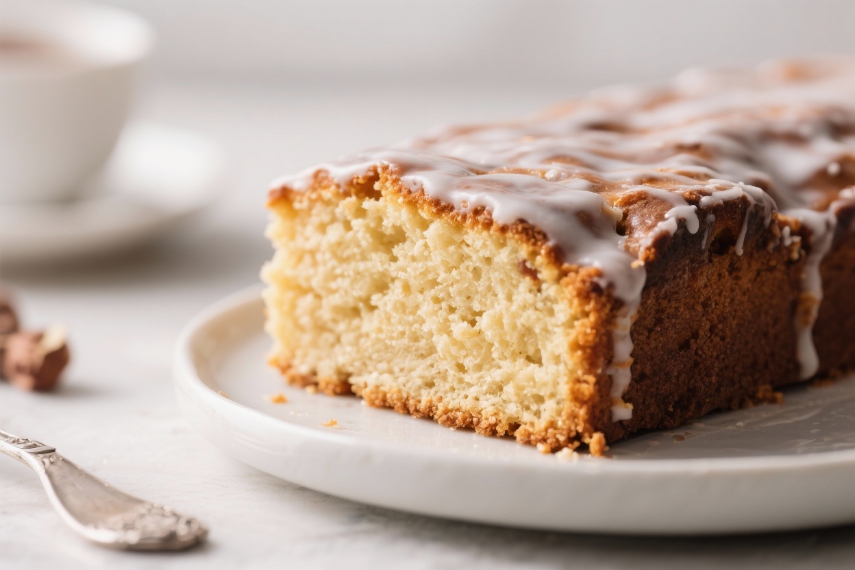 Traditional Kuchen Made Vegan — Sweet, Soft & Perfect for Breakfast